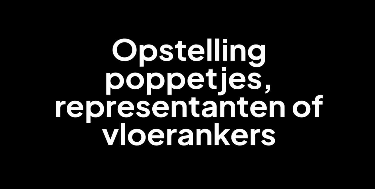 Familieopstelling met representanten, poppetjes of vloerankers: wat is ...